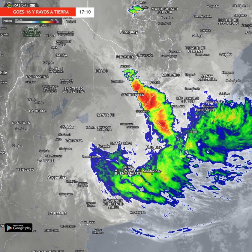 Alerta de Tormentas 07/04/2025 - Tormentas Argentinas